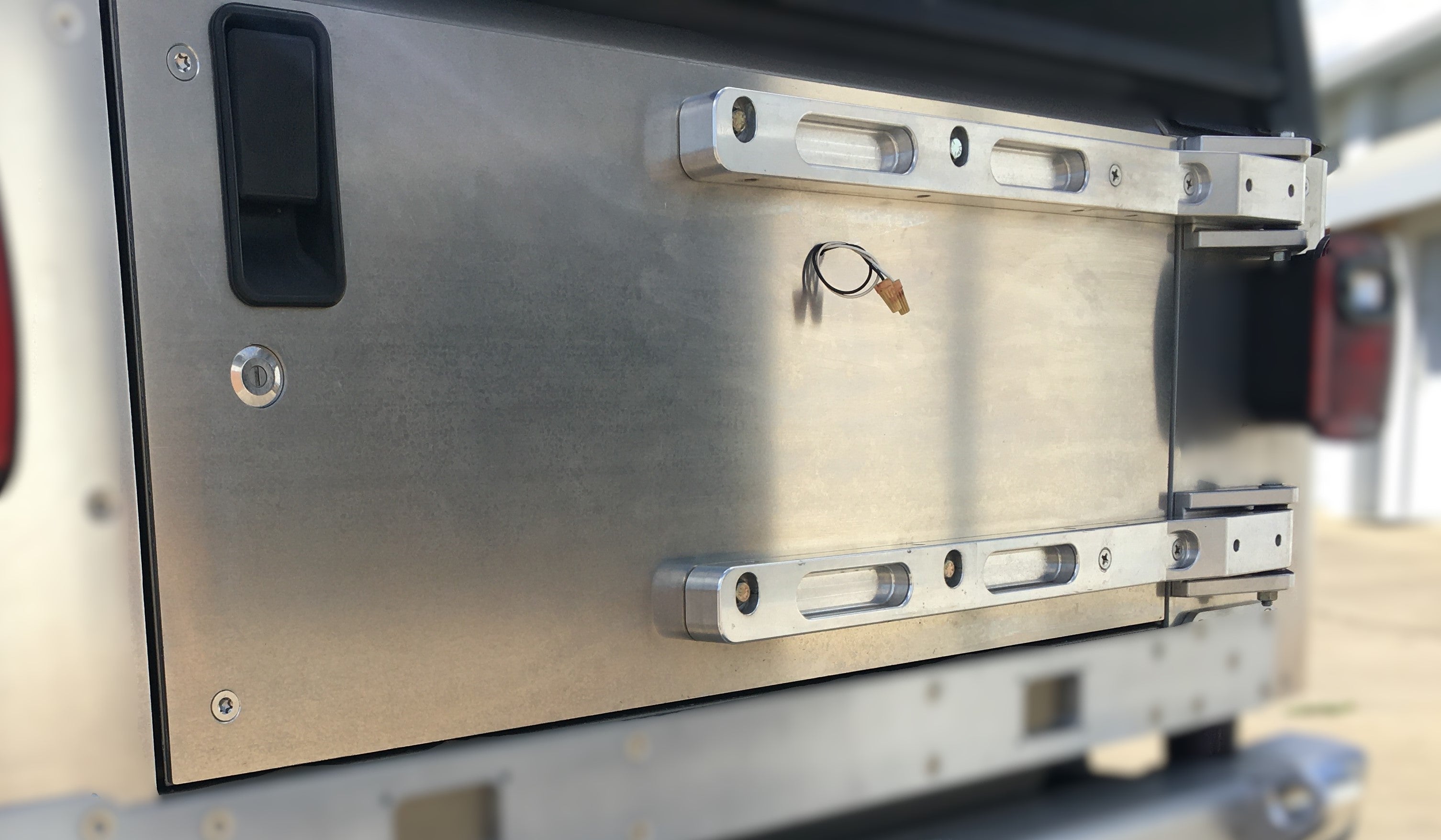 Flux Offroad TJ/LJ Aluminum Tailgate Skin Armor - Two Options 1997-200